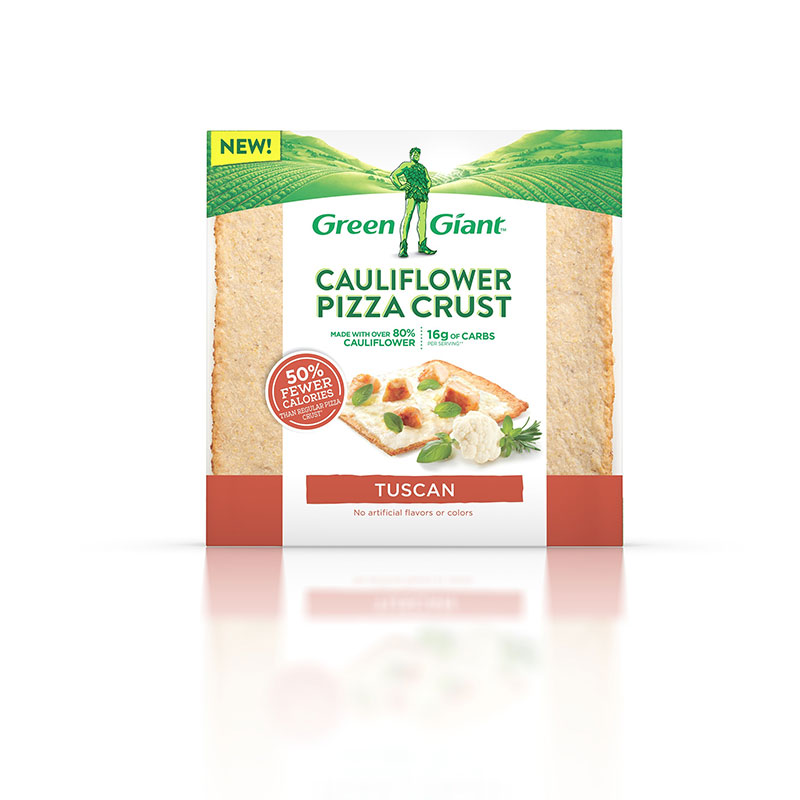 Green Giant Celebrates National Pizza Month With Cauliflower Crusts