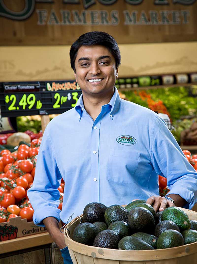 Sprouts CEO Maredia Will Step Down In December