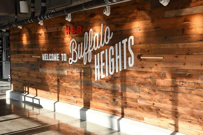 H-E-B Opens Its Buffalo Heights Store, First In Mixed-Use Development