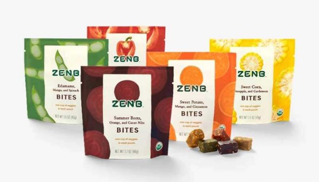 ZenB Adds Veggie Bites To Its Lineup Of Plant-Based Snacks