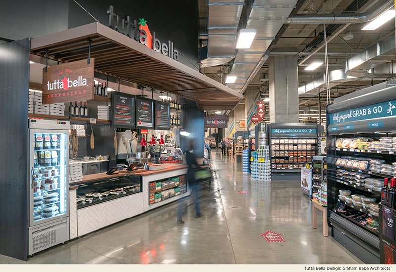QFC Design In Kirkland, WA, Embraces Modern Grocery Store Experience