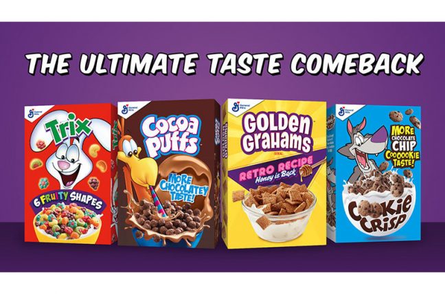 General Mills Brings Back Favorite ’80s Cereals, Cartoon Classics