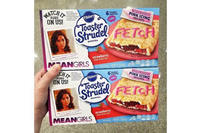 Pillsbury Introduces Limited-Edition Mean Girls Toaster Strudel