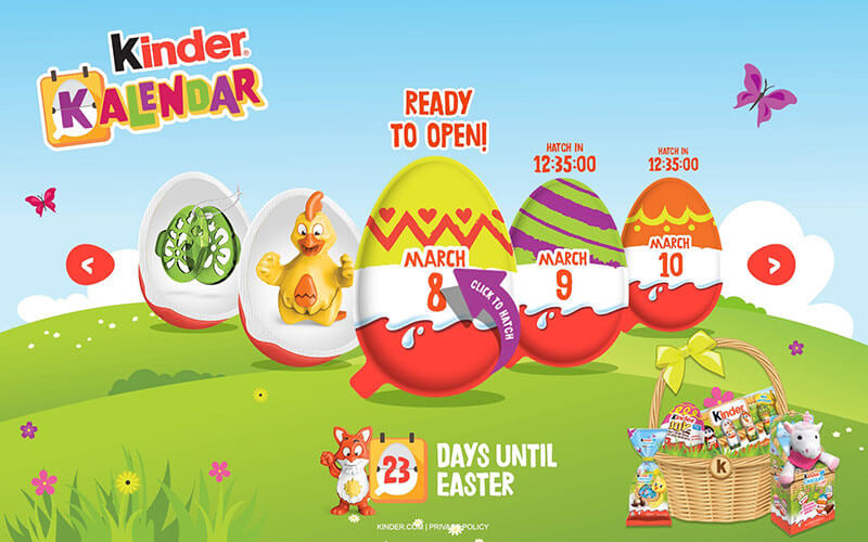 Ferrero Releases Spring, Easter Treats And Launches 'Kinder Kalendar'