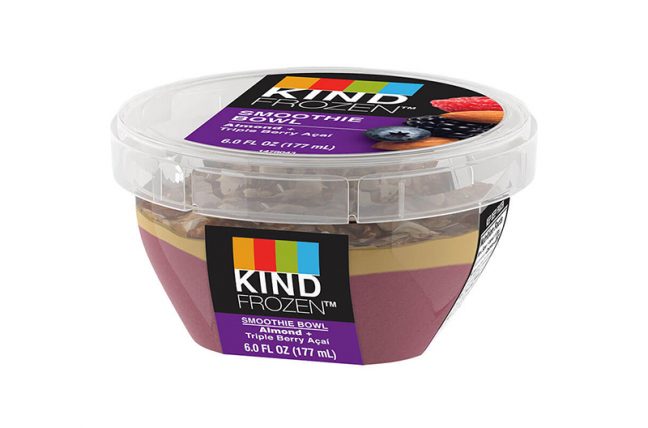 Kind Launches First Plant-Based Frozen Smoothie Bowls
