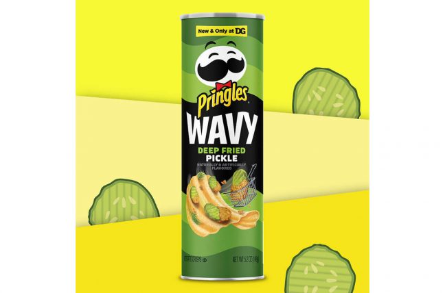 Pringles Launches New Limited-Edition Flavor Of Deep-Fried Pickles