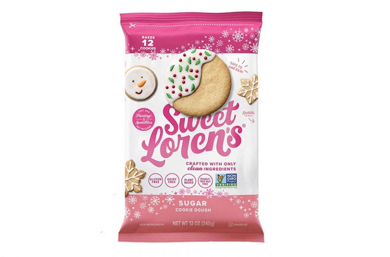 Sweet Loren's Launches Holiday Sugar Cookie Dough Packaging