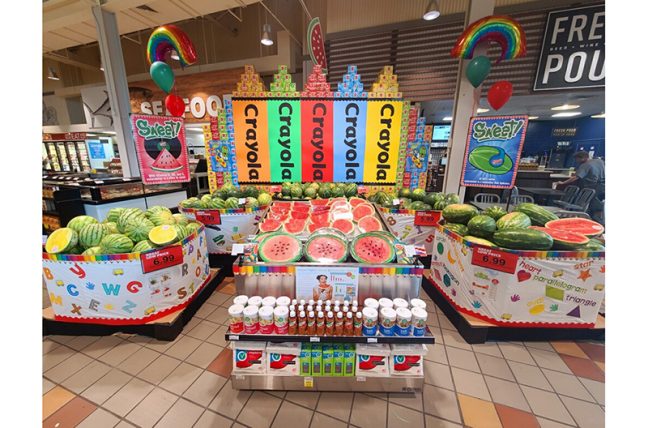 Schnucks Employee Wins National Watermelon Display Contest
