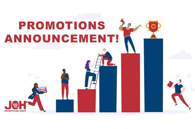 JOH Shares Promotions In New England, Metro And Grand Rapids