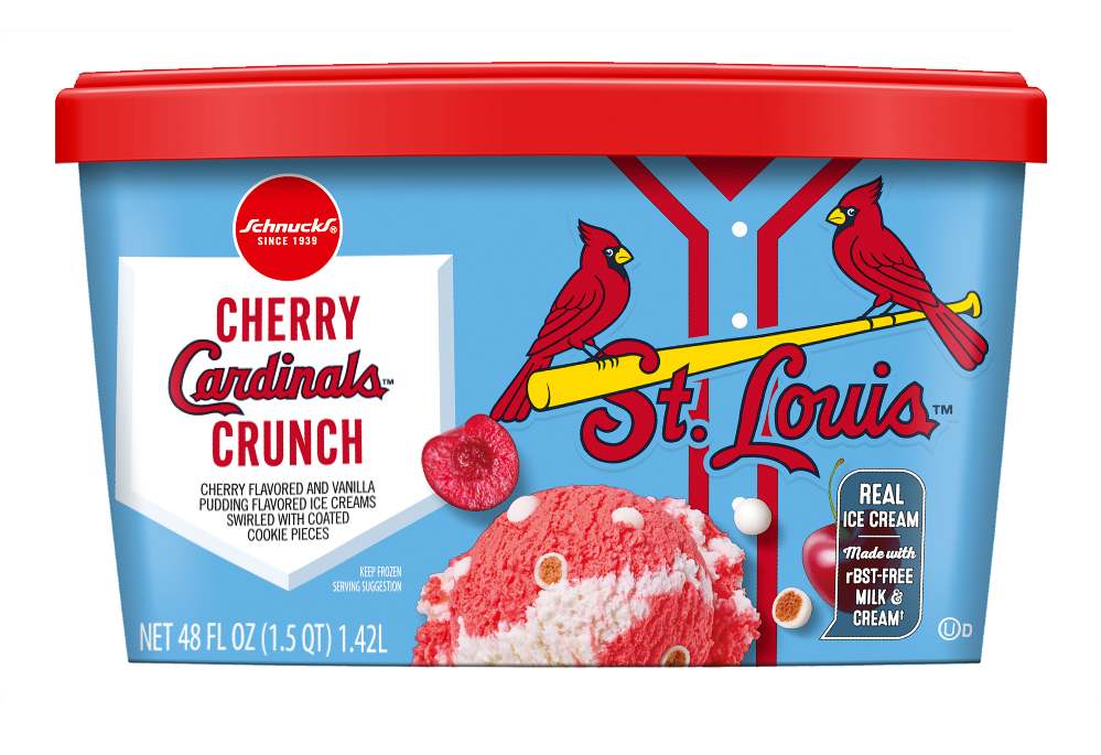 Schnucks, St. Louis Cardinals Introduce Co-Branded Ice Cream