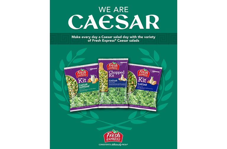 Caesar Salad At Center of Fresh Express Celebration