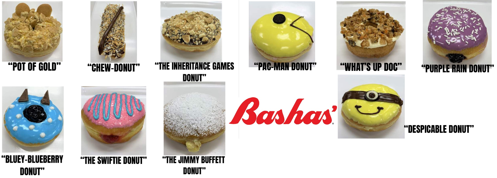 Bashas' Names Winners Of Annual Doughnut Contest
