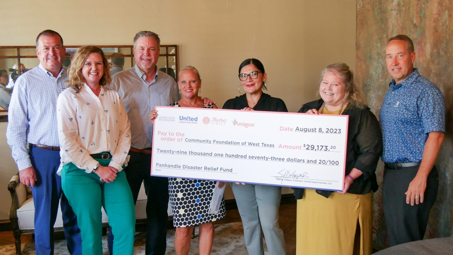 The United Family Raises $70K For Texas Disaster Relief