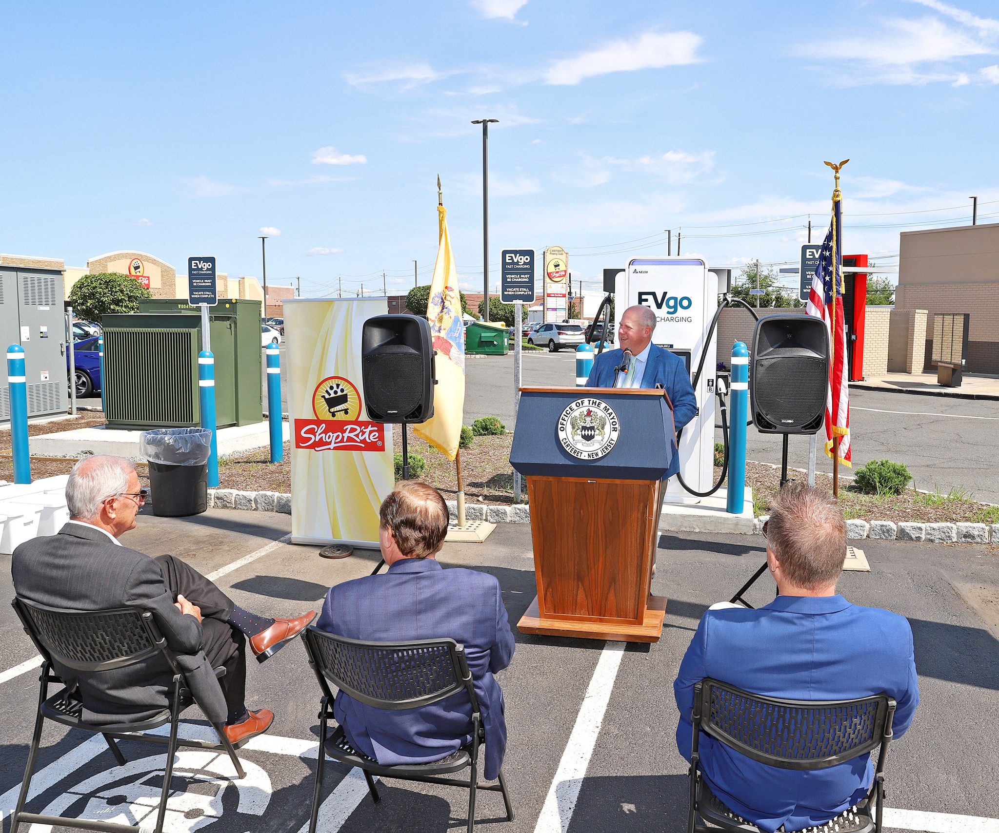 ShopRite Of Carteret Introduces EVgo Fast Charging Station