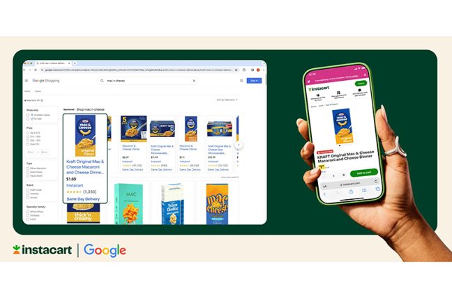 Instacart Provides Google Shopping Ads For CPG Partners