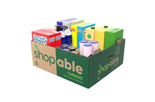 DS Smith Introduces Shop.able Carriers For Grocery Shopping