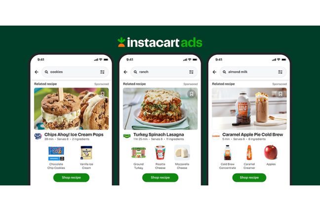 Instacart Expands Advertising Options To Boost Brand Discovery - The Shelby Report