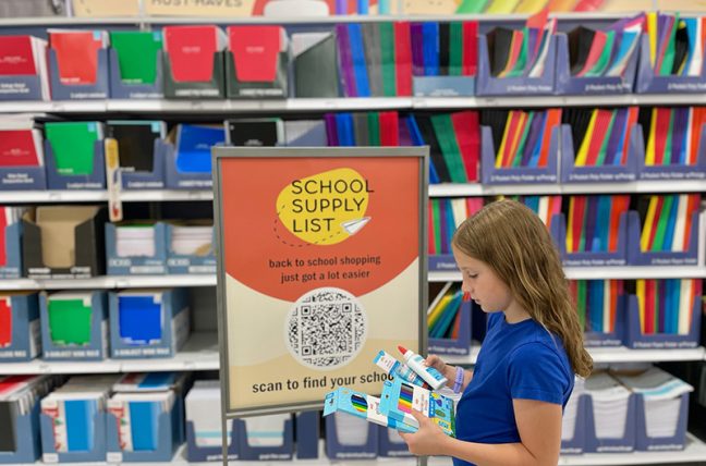Meijer Introducing School Supply List Technology Through App