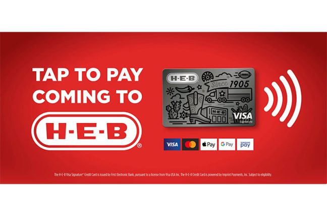 H-E-B Introduces Digital Tap-To-Pay At All Locations
