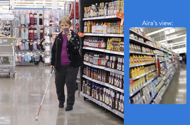 Walmart Begins Pilot Program With Aira To Help Blind Customers