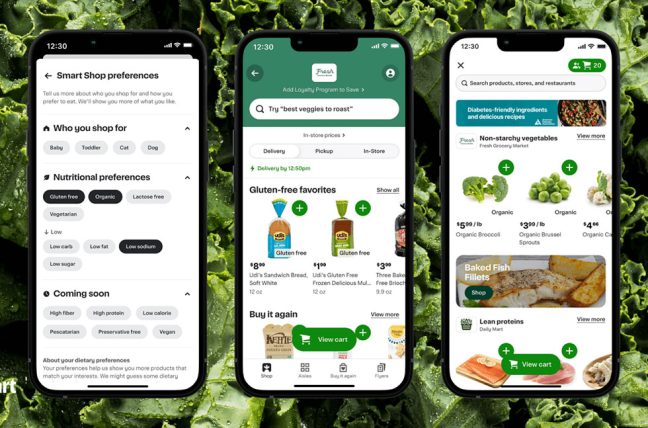 Instacart Adds AI-Powered Smart Shop Technology