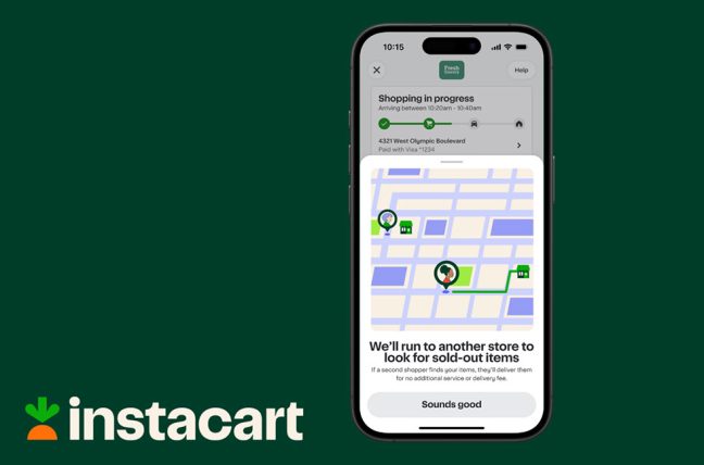 Instacart Introduces Store View, Second Store Check Options