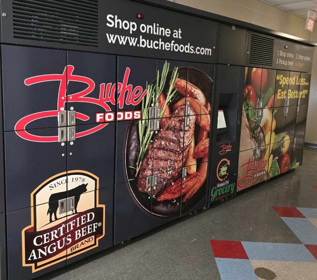 Buche Foods Expands Food Access Through Grocery Lockers
