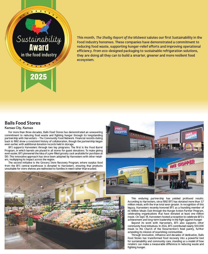 2025 Sustainability in the Food Industry (Midwest) - The Shelby Report