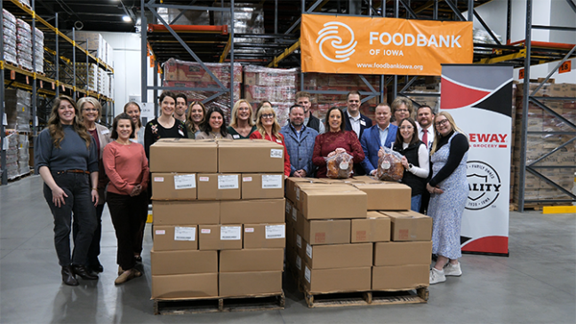 Fareway Donates 69K Pounds Of Ham To Iowa Food Banks