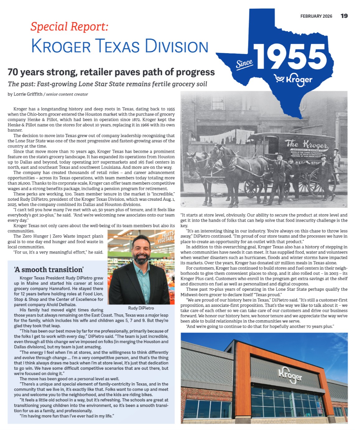 2026 Kroger Texas Division Special Report - The Shelby Report