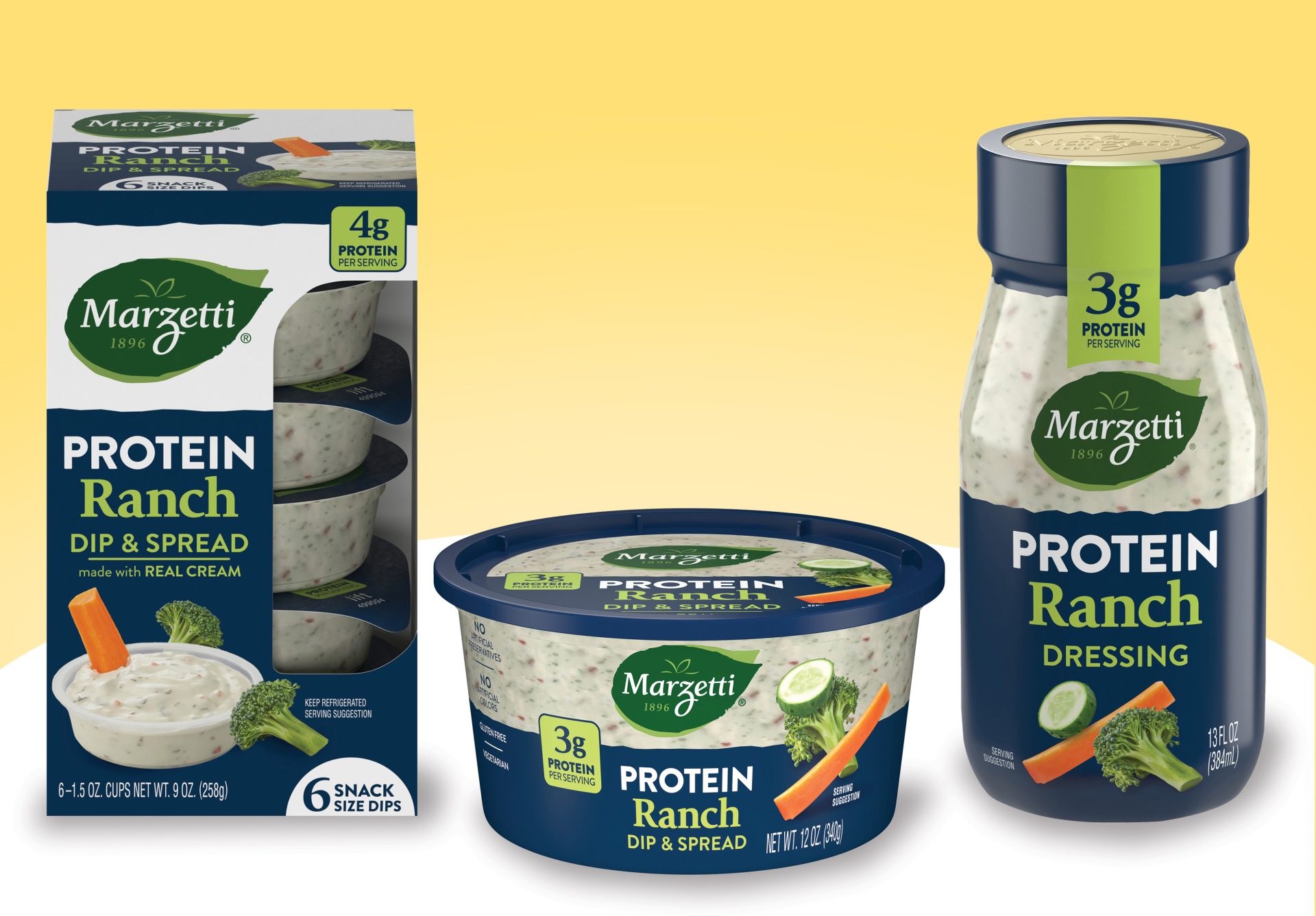 Marzetti Launches Protein Ranch Dressing, Dip Line
