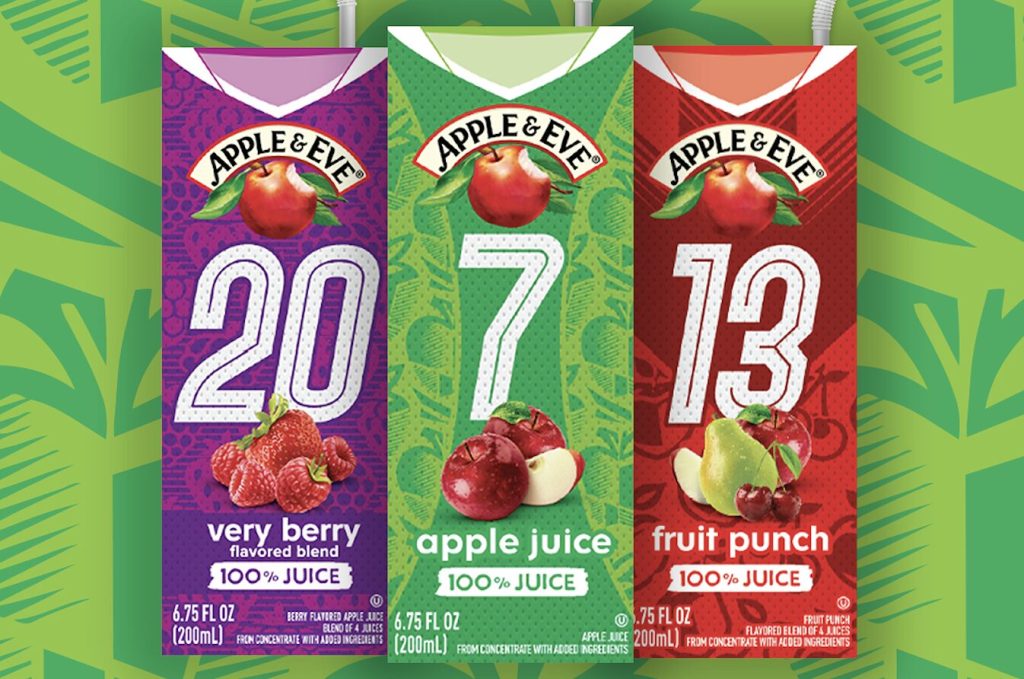 Apple & Eve Kicks Off Summer With Soccer-Inspired Juice Boxes