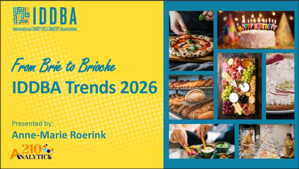 IDDBA 2026 Trends: Dairy, Deli & Bakery Sales Data & Insights