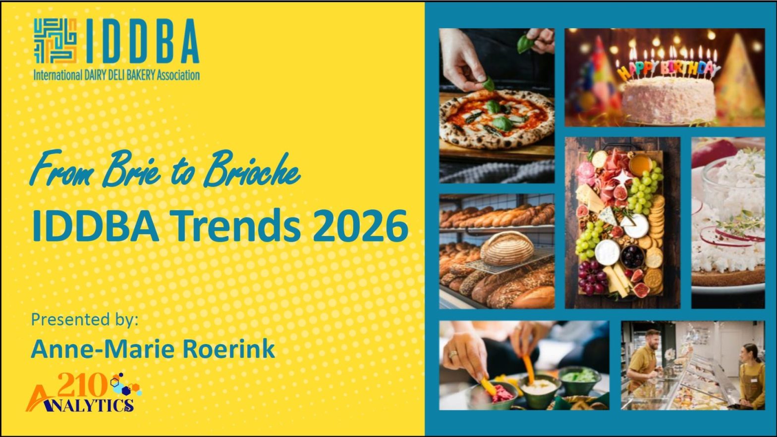 IDDBA 2026 Trends: Dairy, Deli & Bakery Sales Data & Insights